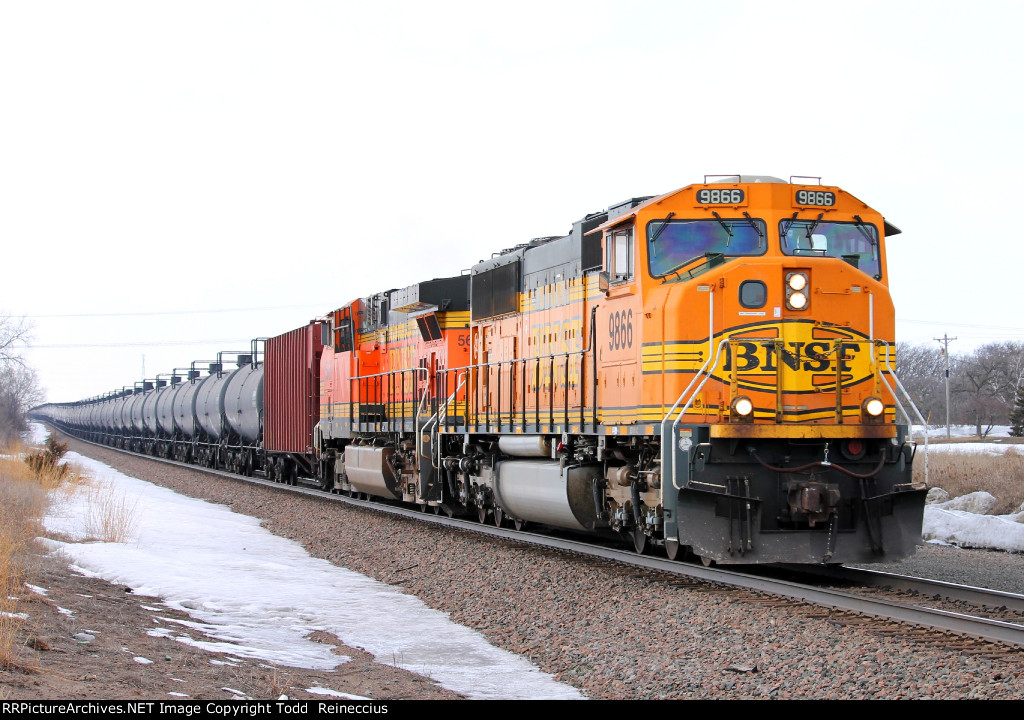 BNSF 9866